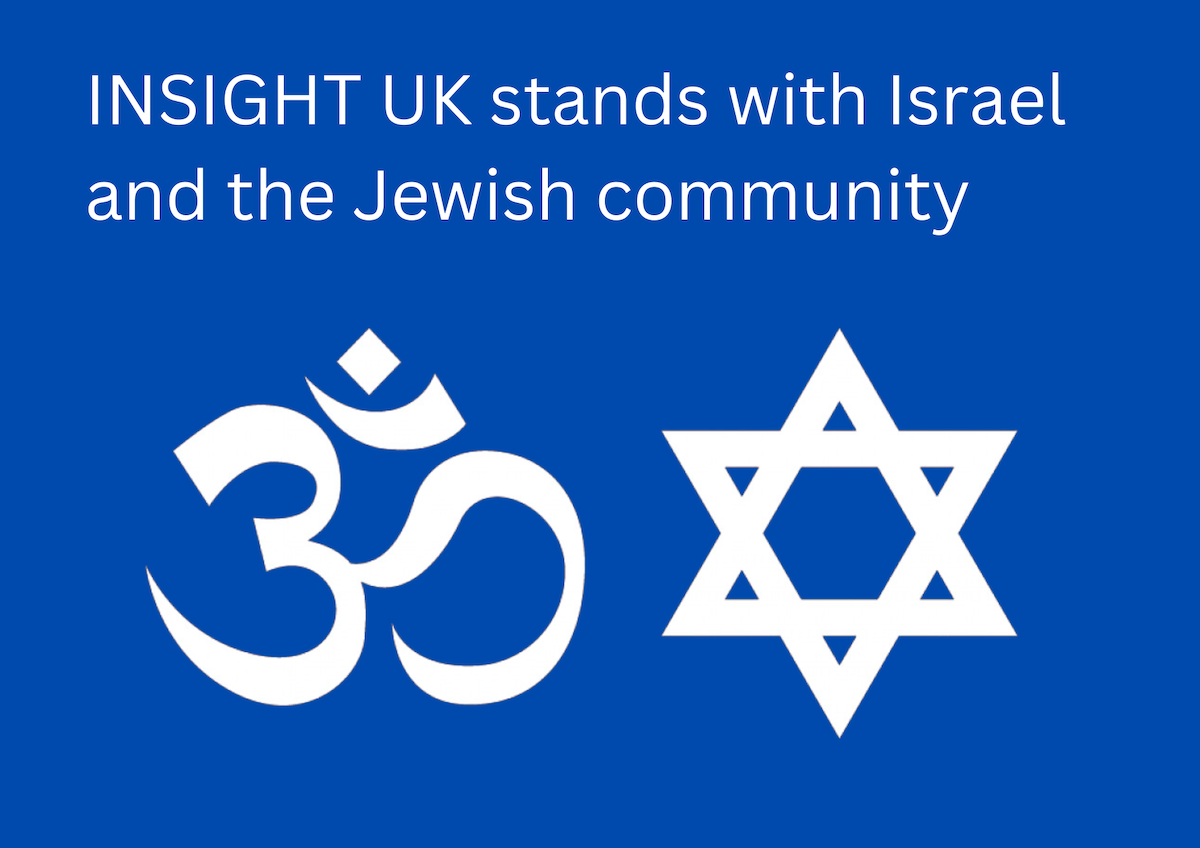 We stand with Israel and the Jewish community - INSIGHT UK