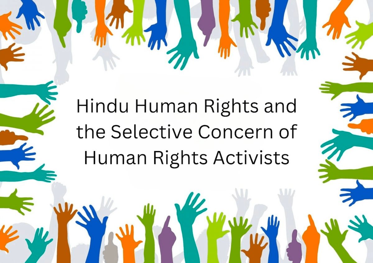 Hindu human rights and the selective concern of human rights activists ...