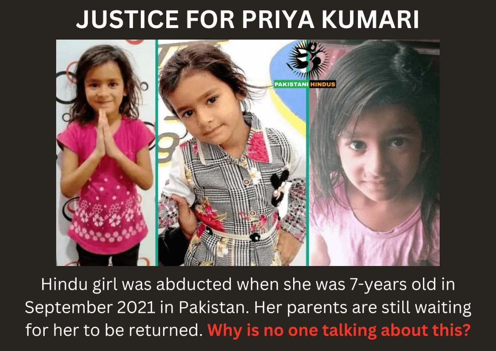 Rally to bring back kidnapped Priya Kumari (Sindh, Pakistan) - INSIGHT UK